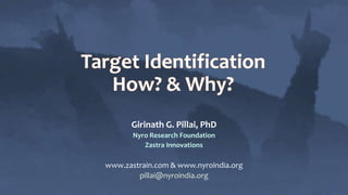 Target Identification - Gene Disease and Protein Target Prediction | PPTX