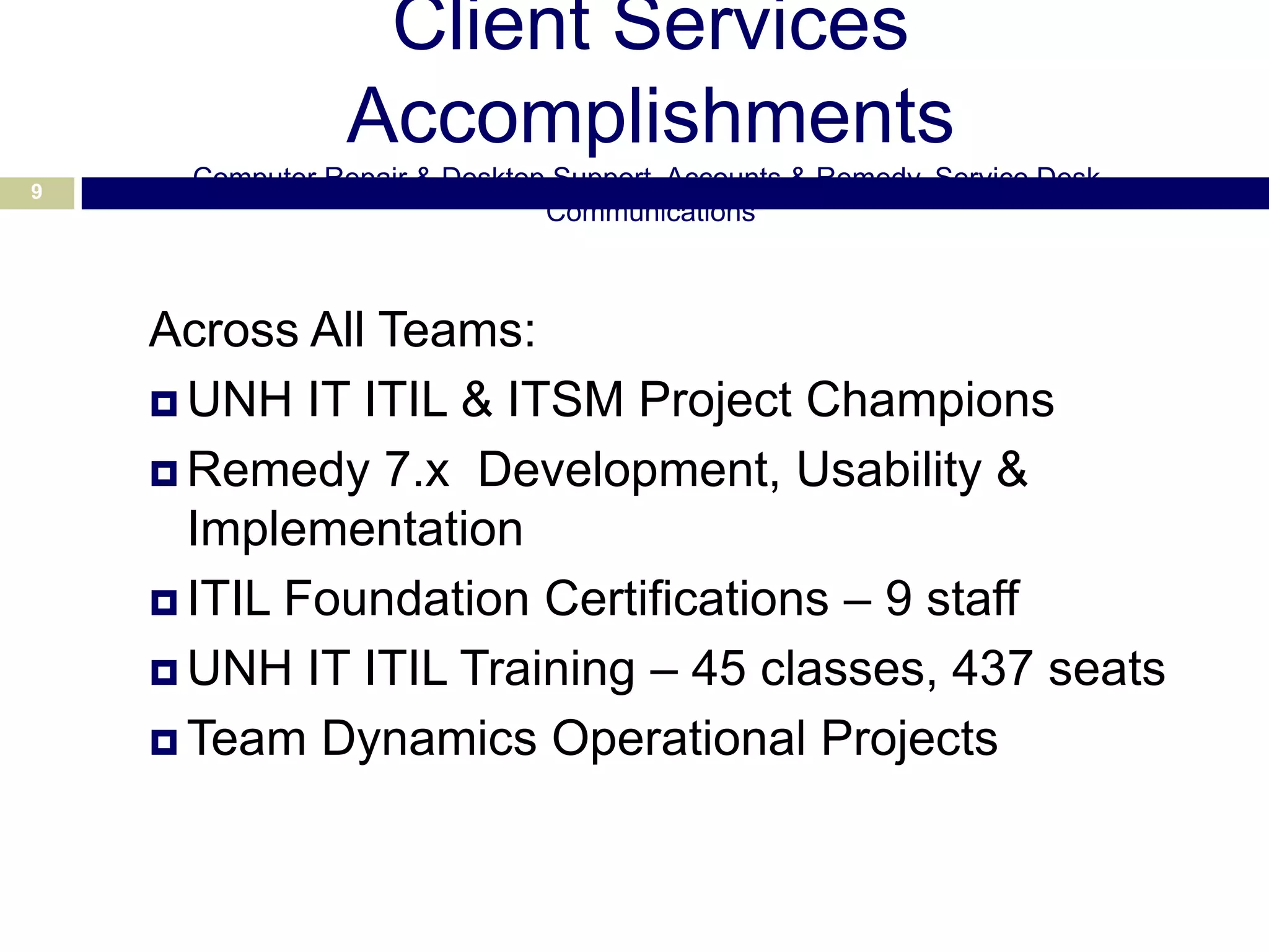 It department meeting presentation slides | PPTX