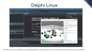 Creating 3D games and applications using Castle Game Engine | PPT | Free Download