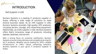 IT distribution companies in Dubai .pptx | Computing | Technology ...