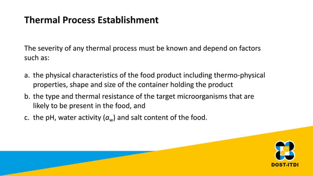 ITDI Thermal Processing of Fish 03-26-2021.pdf | Cooking | Food & Drink