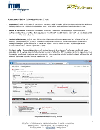 ITDM & PR SOFTWARE vs APT | PDF
