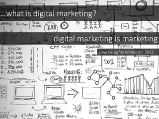 Introduction to Digital Marketing Lecture One | PPTX