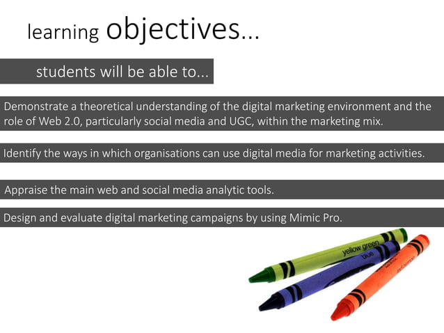 Introduction To Digital Marketing Lecture One Pptx Internet Computing
