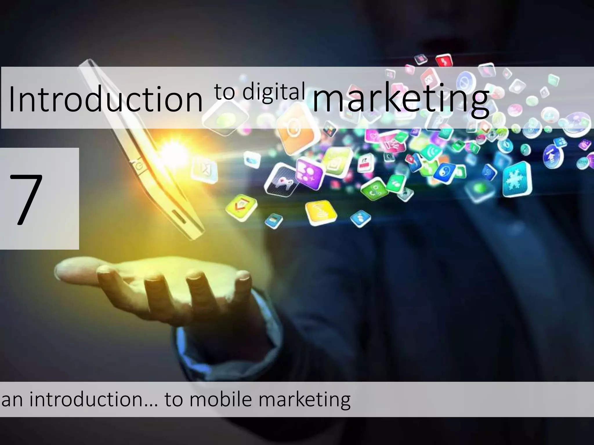 Introduction to Digital Marketing Lecture 7 | PPTX | Internet | Computing