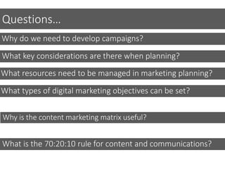 Introduction to Digital Marketing Tutorial 10 | PPTX