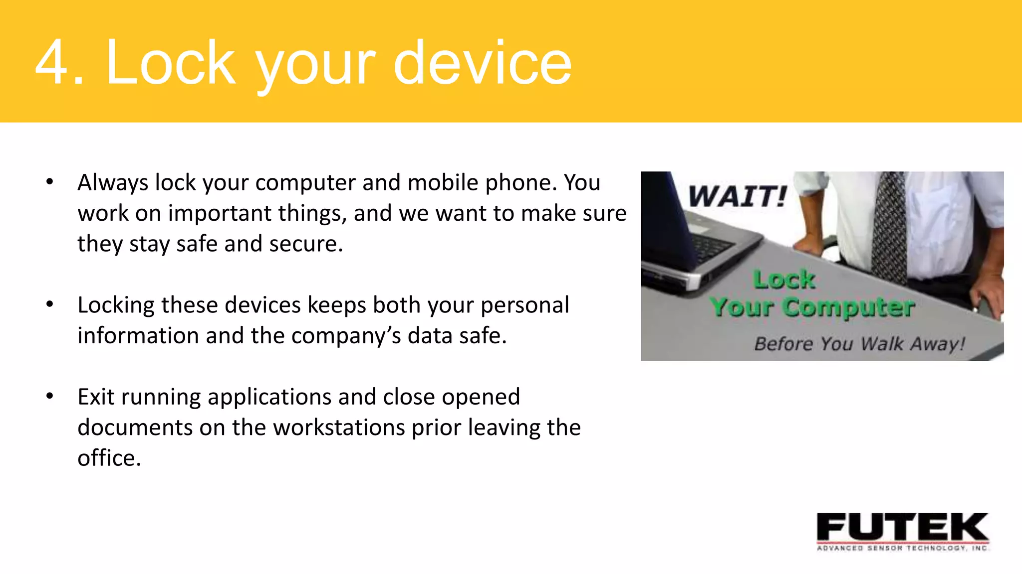 IT Security DOs and DON'Ts | PPTX