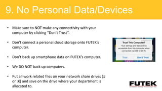 IT Security DOs and DON'Ts | PPTX
