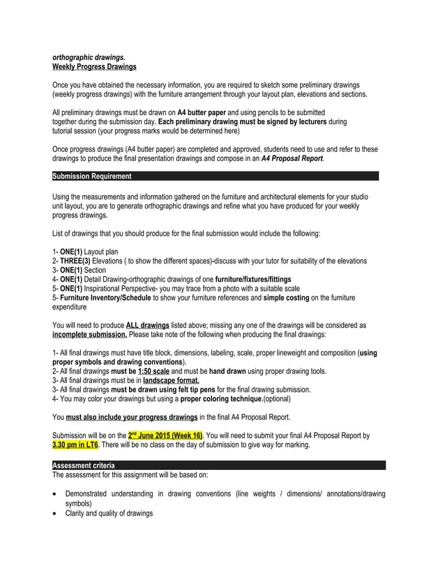 Itd project 3 brief | PDF