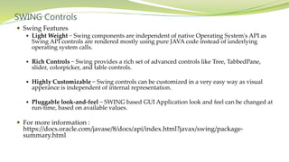 ITE 1122_ AWT and SWING.pptx