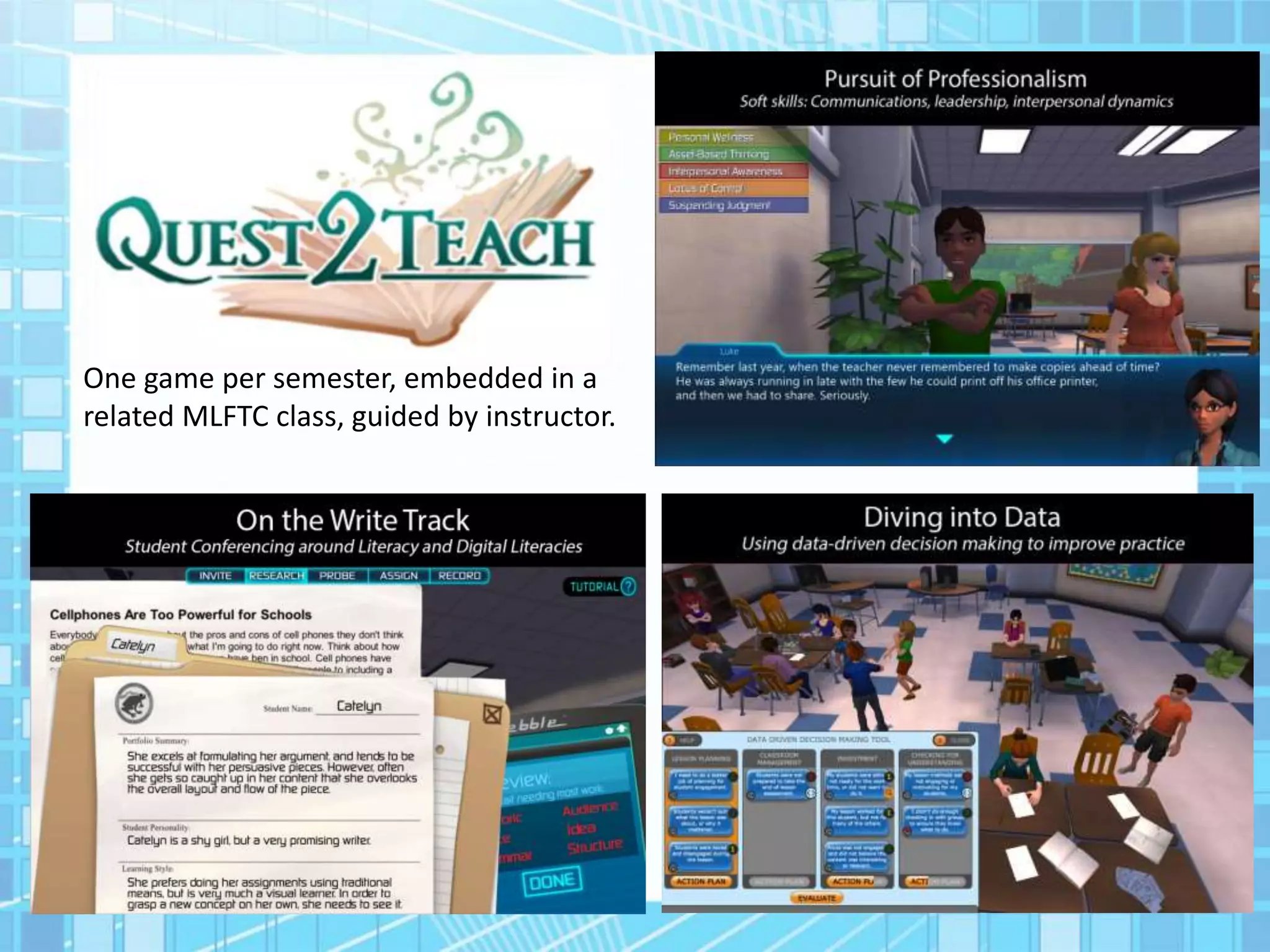 Quest2Teach Overview - iTeachAZ | PPT