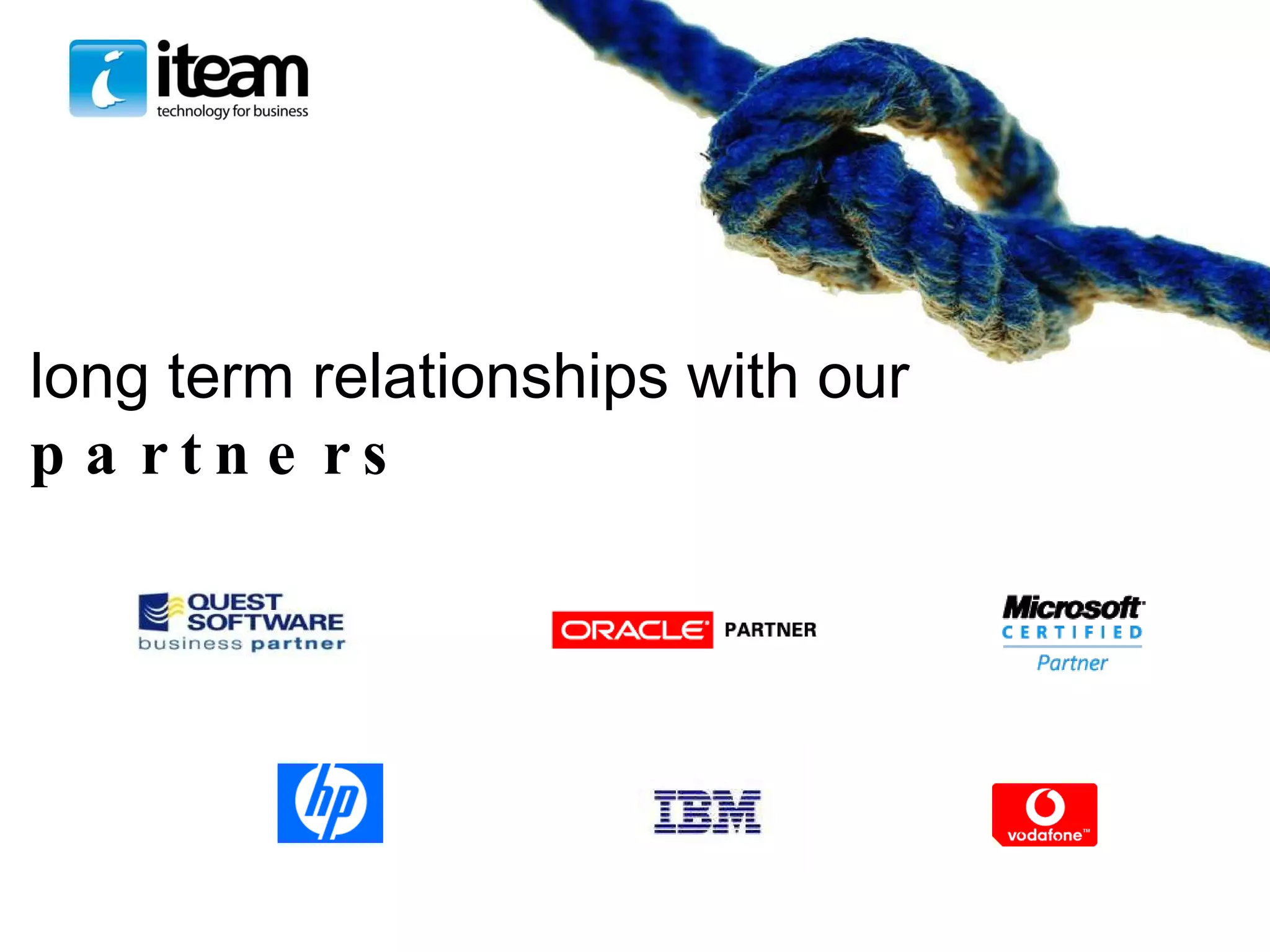 iteam Corporate Presentation | PPS