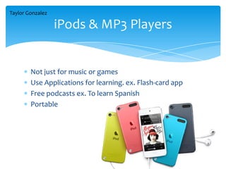 ITEC299 - Mobile Learning | PPTX