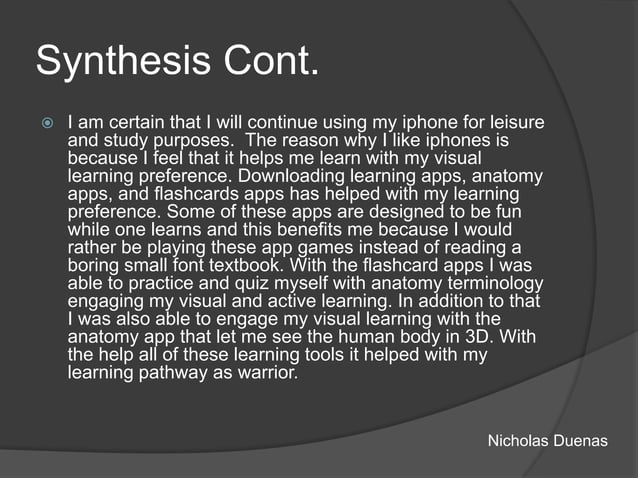 Itec 299 mobile learning | PPT