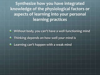 Itec 299 synthesis presentation | PPT