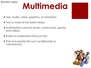 ITEC299 - Multimedia Learning | PPTX