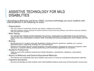 Assistive Technology Presentation | PPT