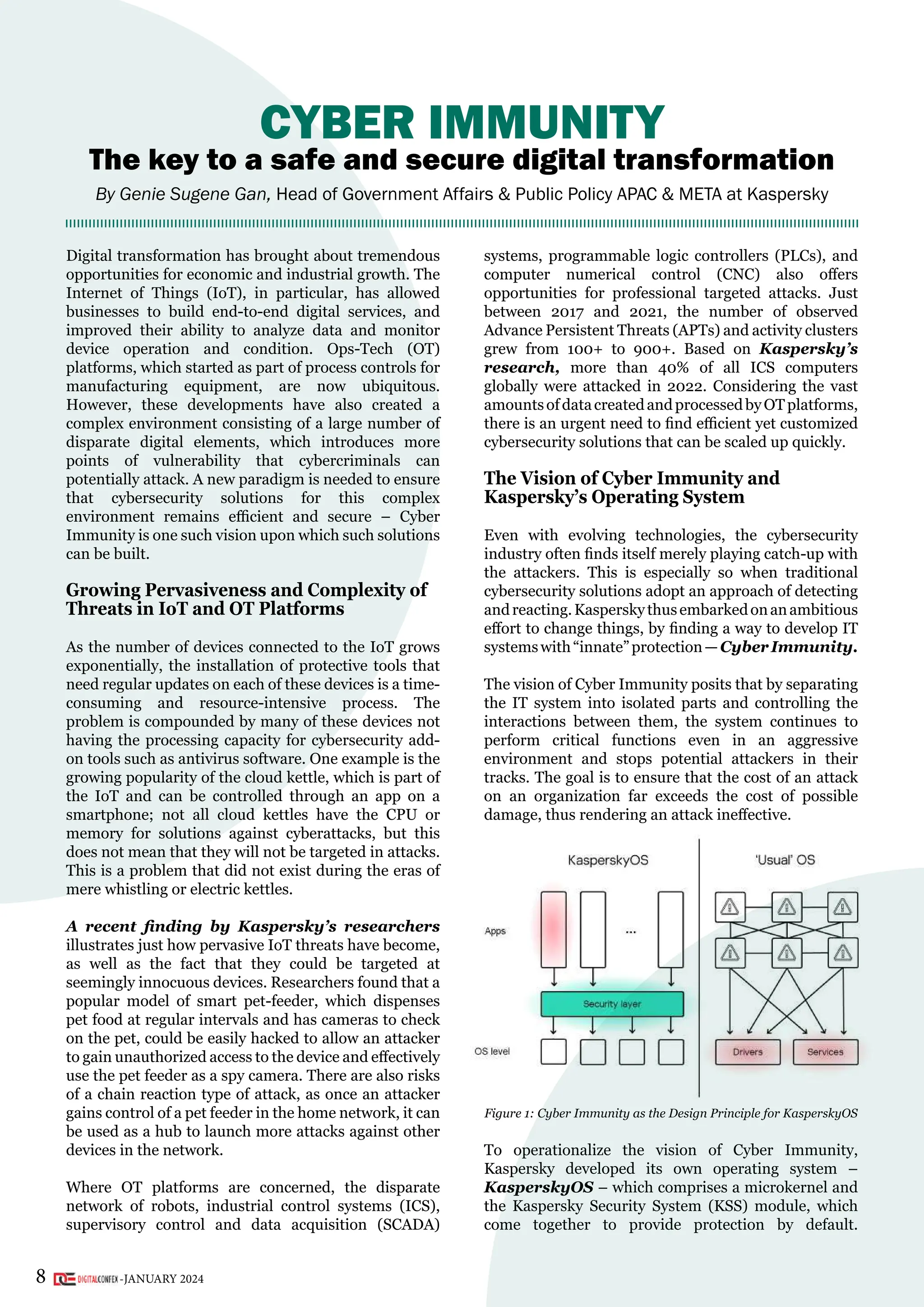 Cyber Immunity Unleashed: Explore the Future with iTech Magazine! | PDF | Technology Industry ...