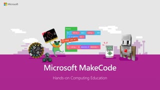 ITEC 2019 Micro:bit Session | PPT