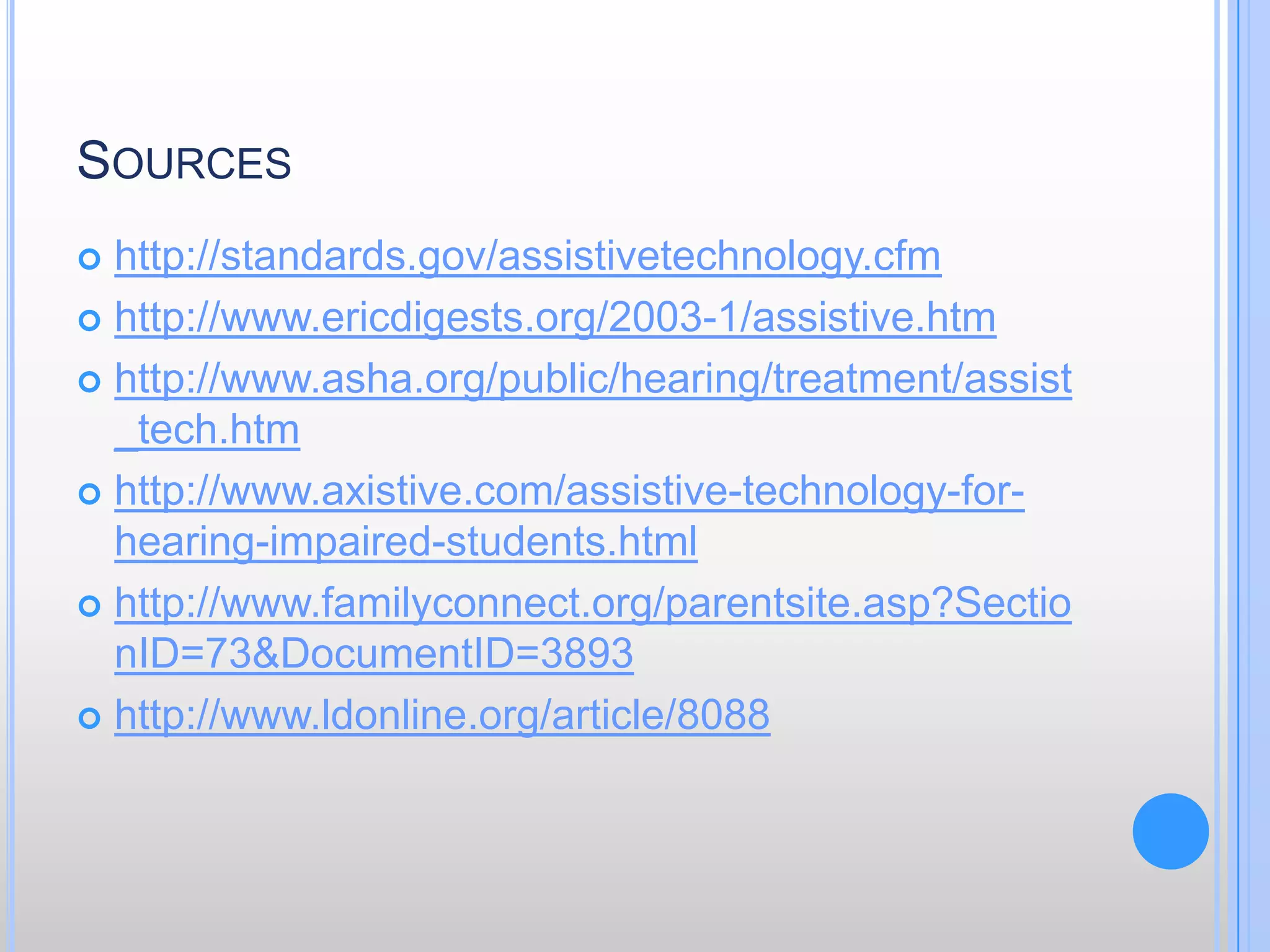 Itec Module 6 Assistive Technology | PPTX