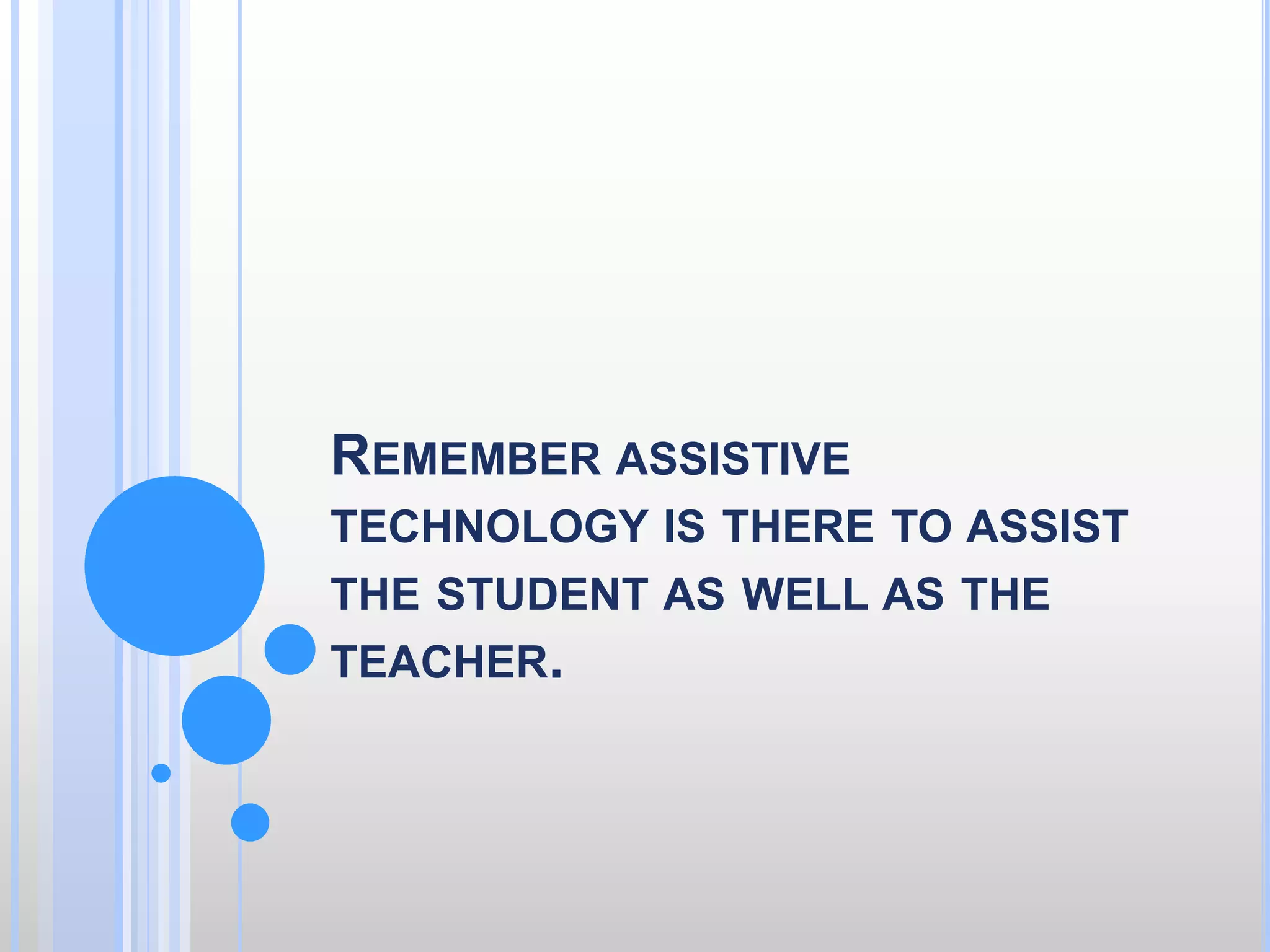 Itec Module 6 Assistive Technology | PPTX