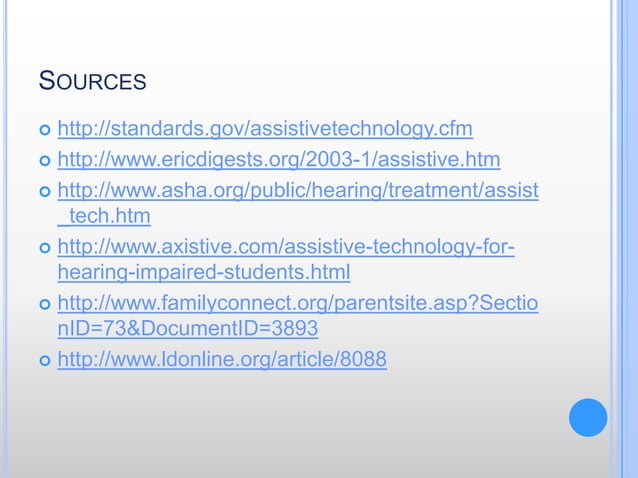 Itec Module 6 Assistive Technology | PPTX