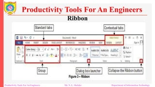 ITE Course Unit 1Productivity Tools For An Engineers | PPTX