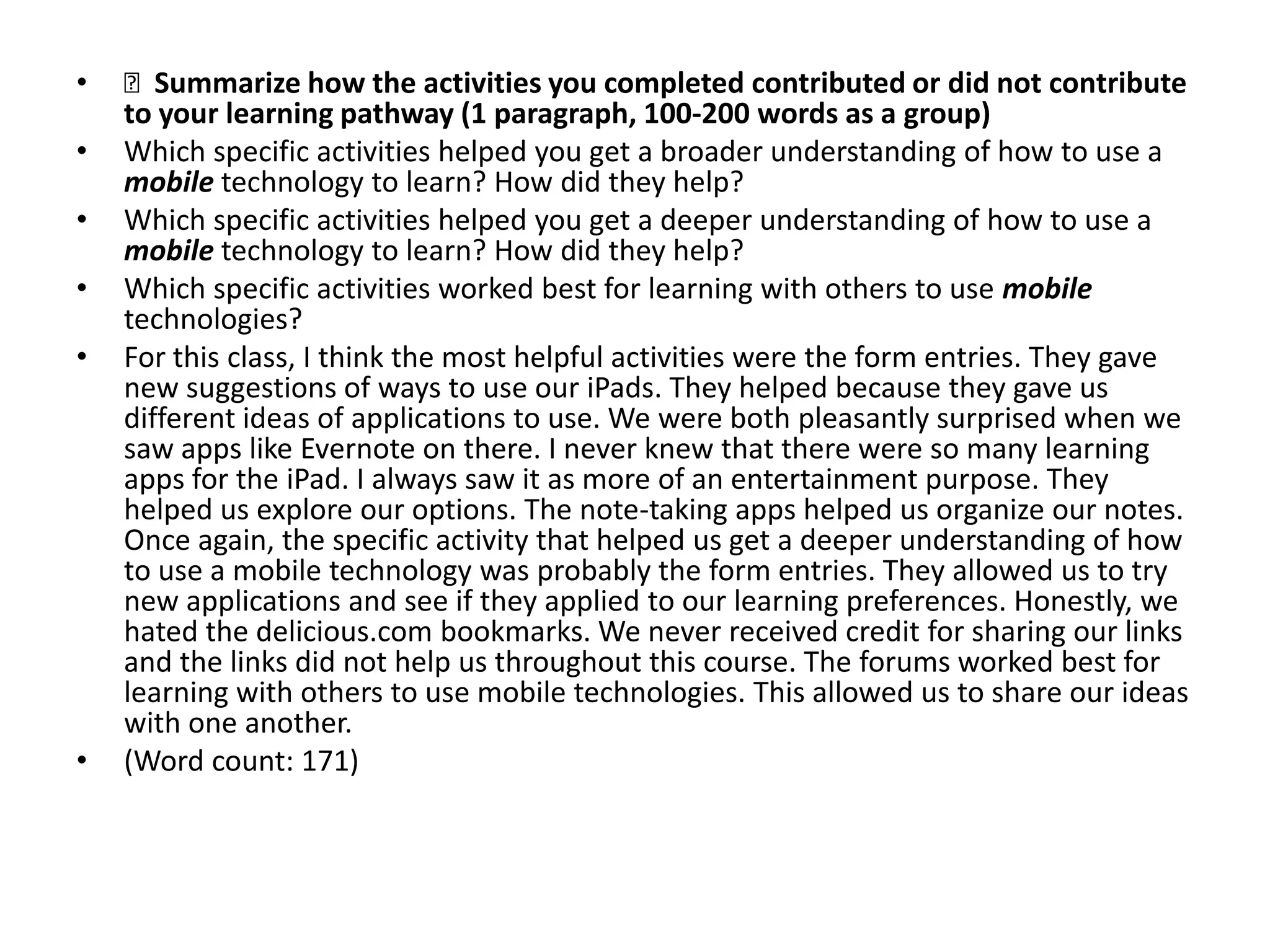 Itec presentation | PPTX