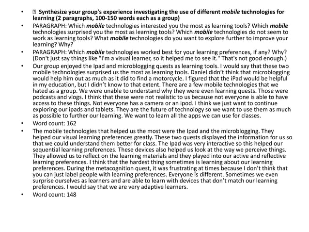 Itec presentation | PPT