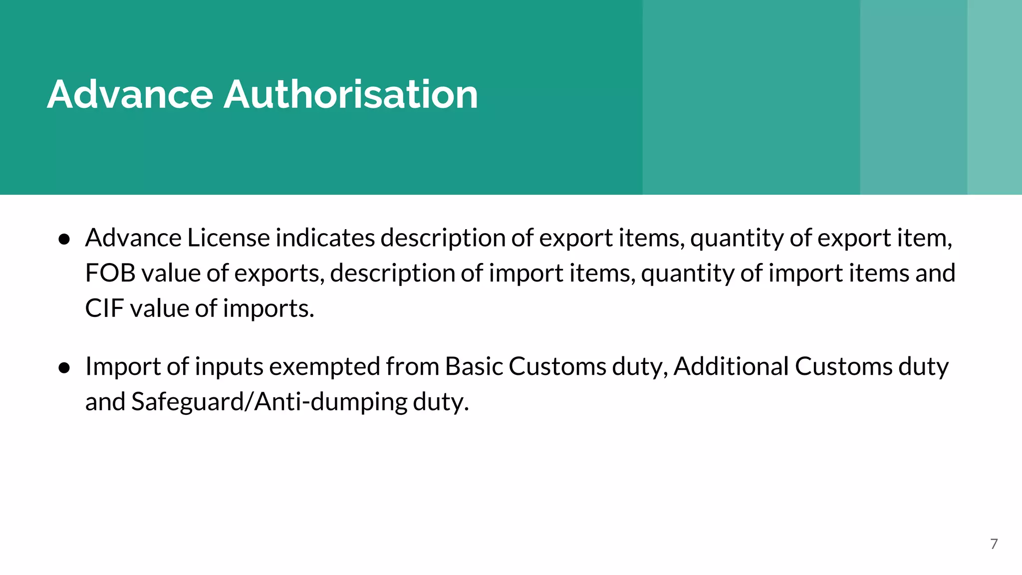 Duty Exemption & Duty Remission Schemes (International Trade ...