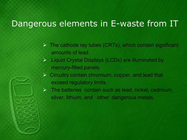 Impact of IT on environment | PPTX
