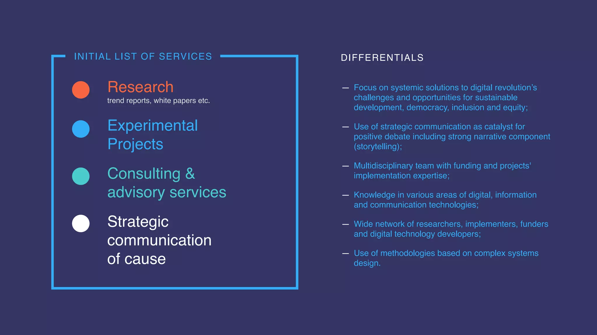 Institute Technology & Equity: Institutional Presentation | PPT