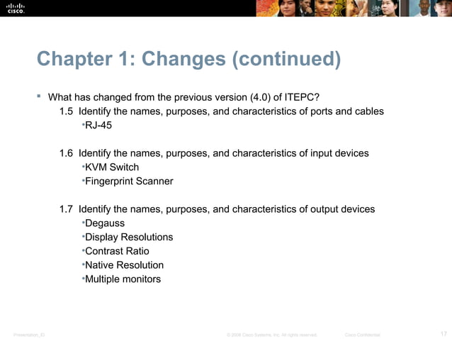 ITE - Chapter 1 | PPT | Computer Peripherals | Computing