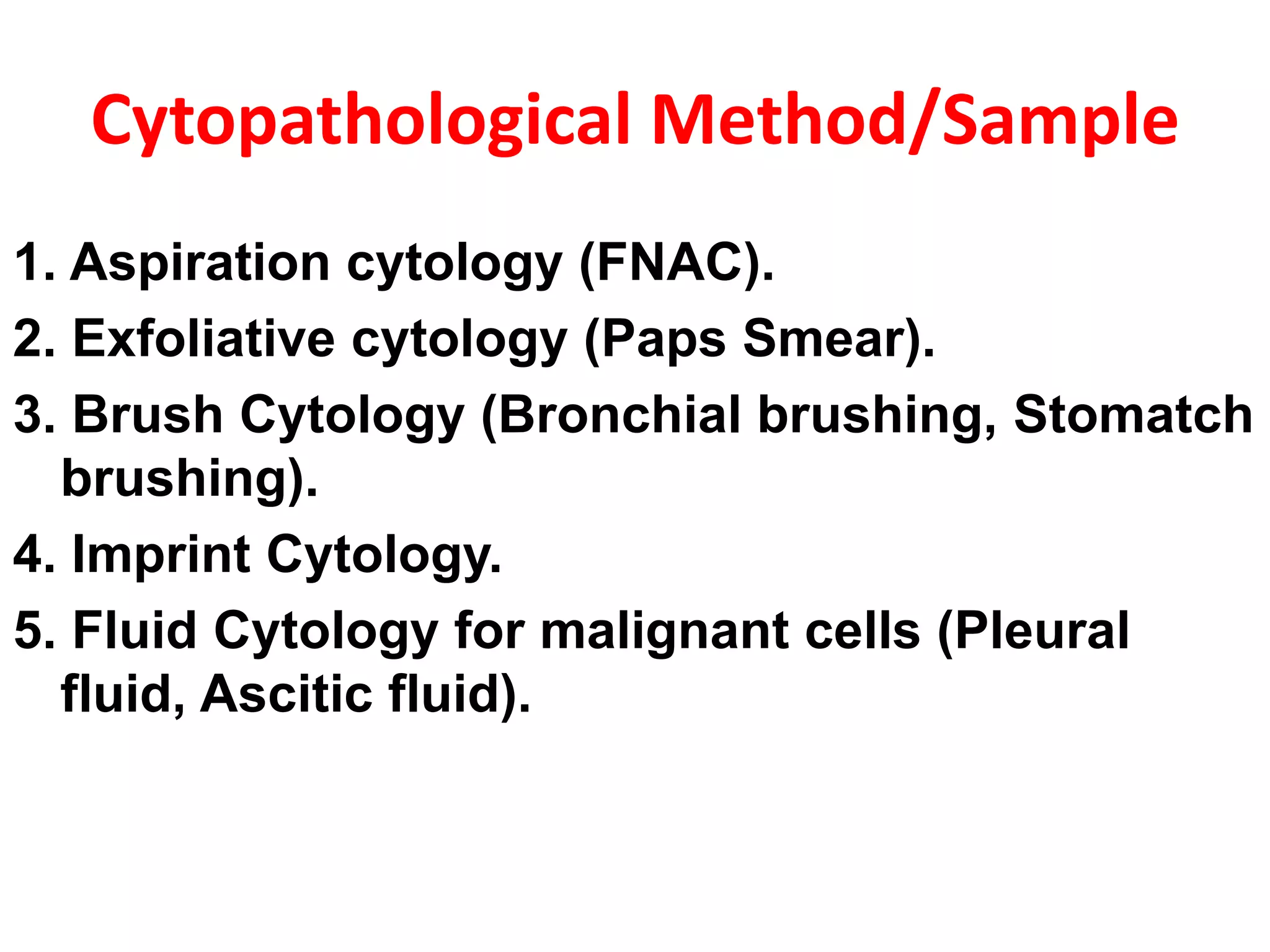 introduction to pathology, tissue processing. Histopathology and ...