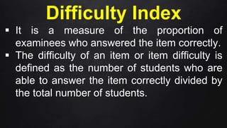 ITEM-ANALYSIS-AND-VALIDATION-in-assessment-in-learning.pptx