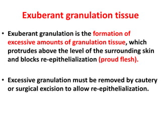 healing and tissue repair | PPTX