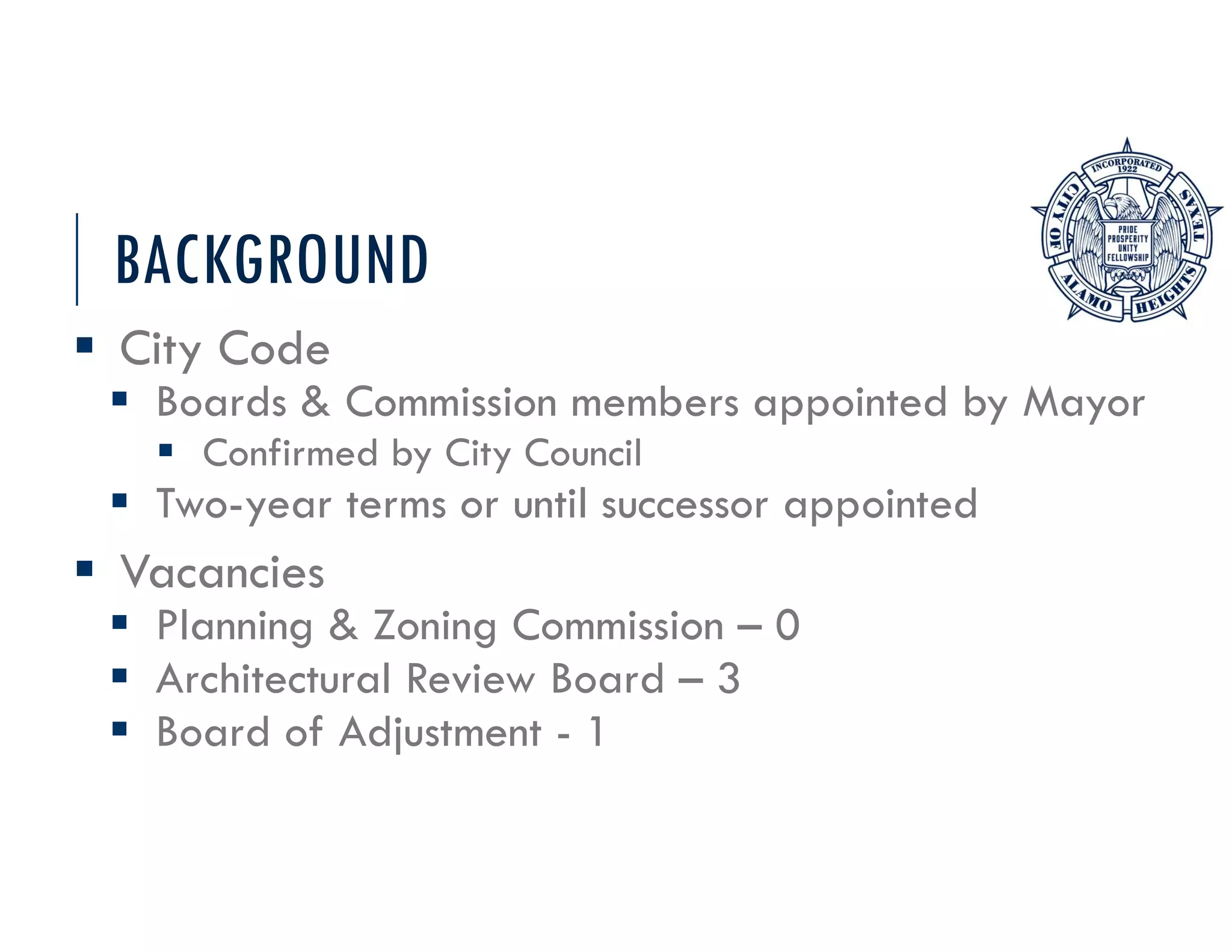 Item # 10 - PPT Boards and Commission Appointments | PDF