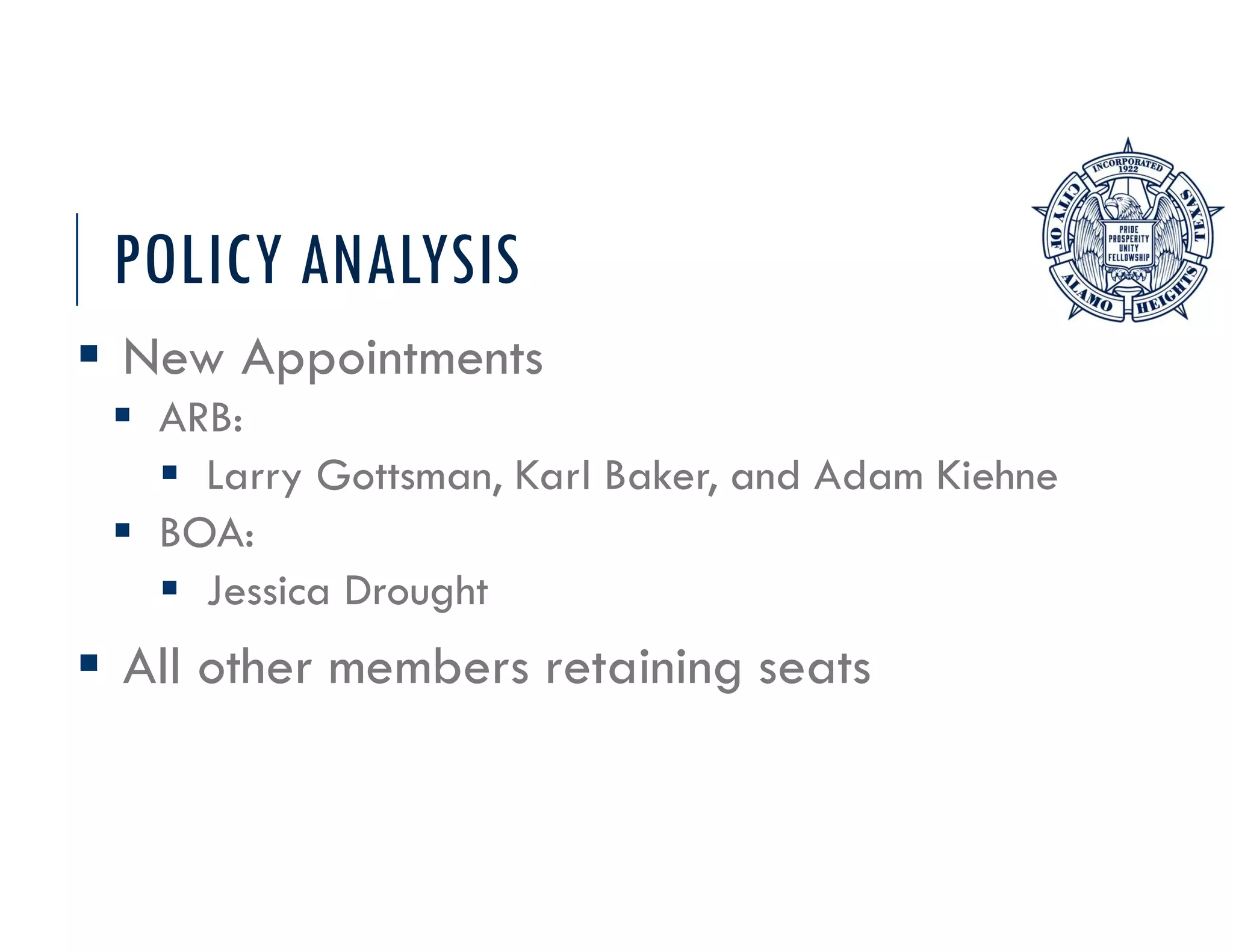 Item # 10 - PPT Boards and Commission Appointments | PDF
