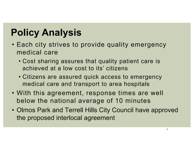 Item #10 ppt ems contrat renewal | PDF | Healthcare Industry | Industries