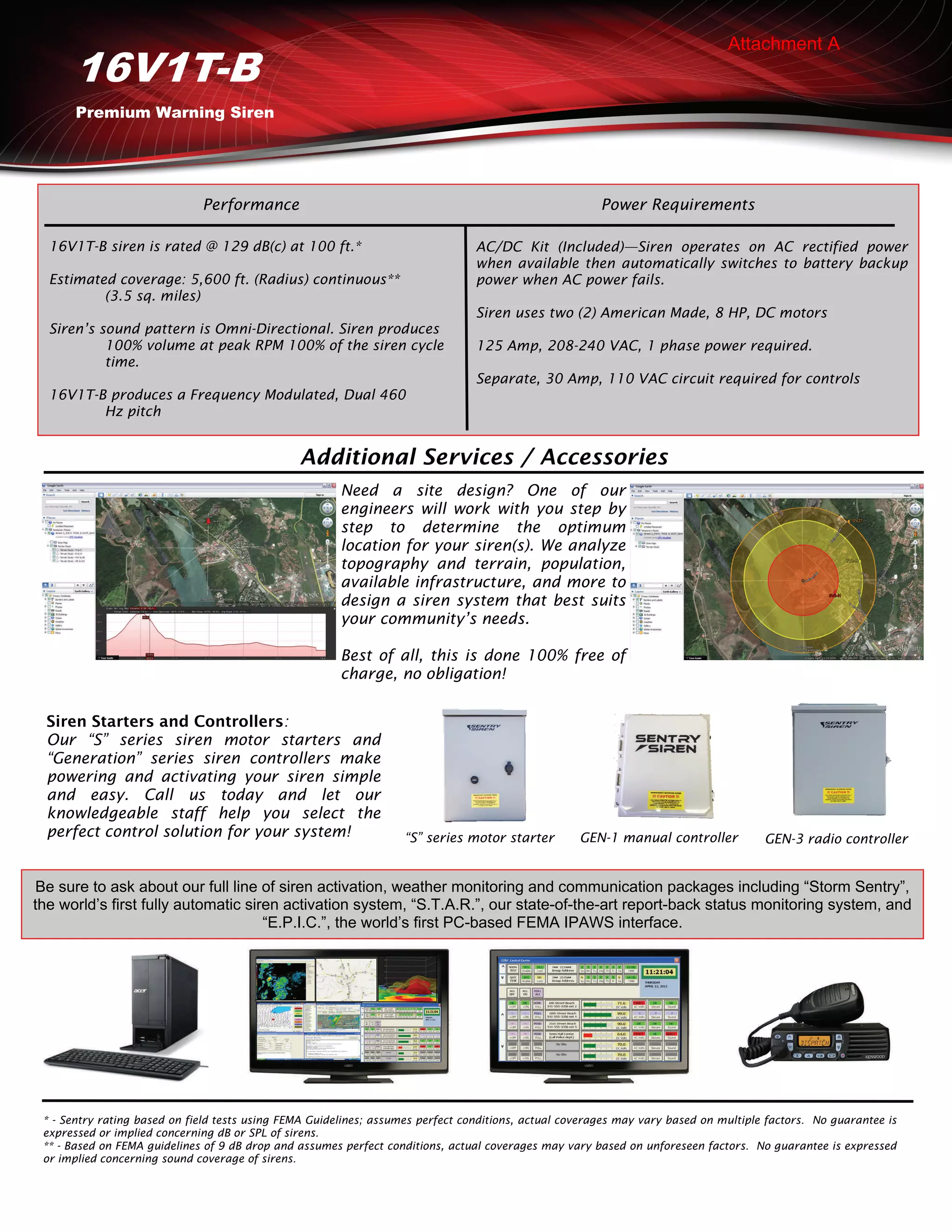 Item # 11 - Emergency Warning Sirens | PDF