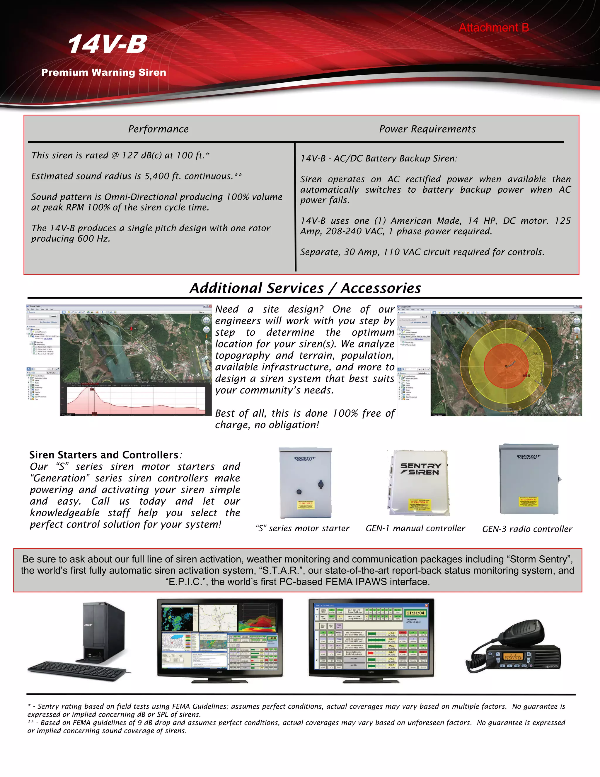 Item # 11 - Emergency Warning Sirens | PDF