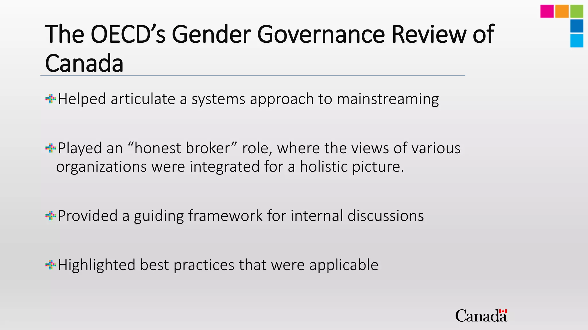 OECD Canada Review - Alison MCDERMOTT (Canada) | PDF