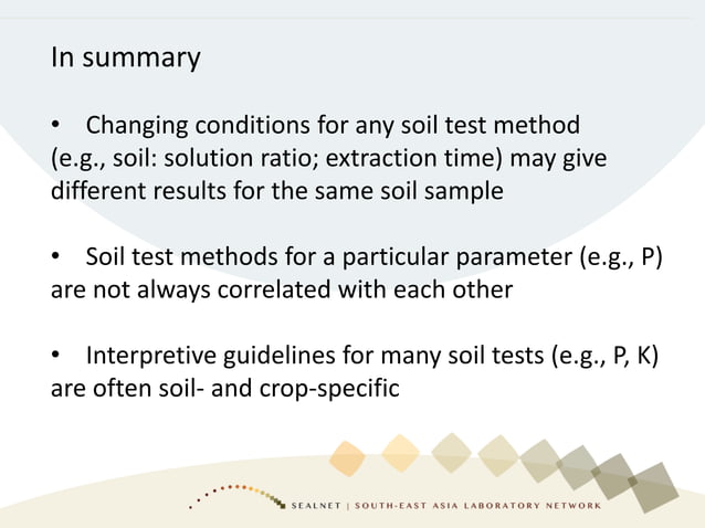 Item 13 soil test methods | PPT