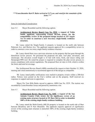 Item # 1a - October 28, 2024 CCM Minutes | PDF