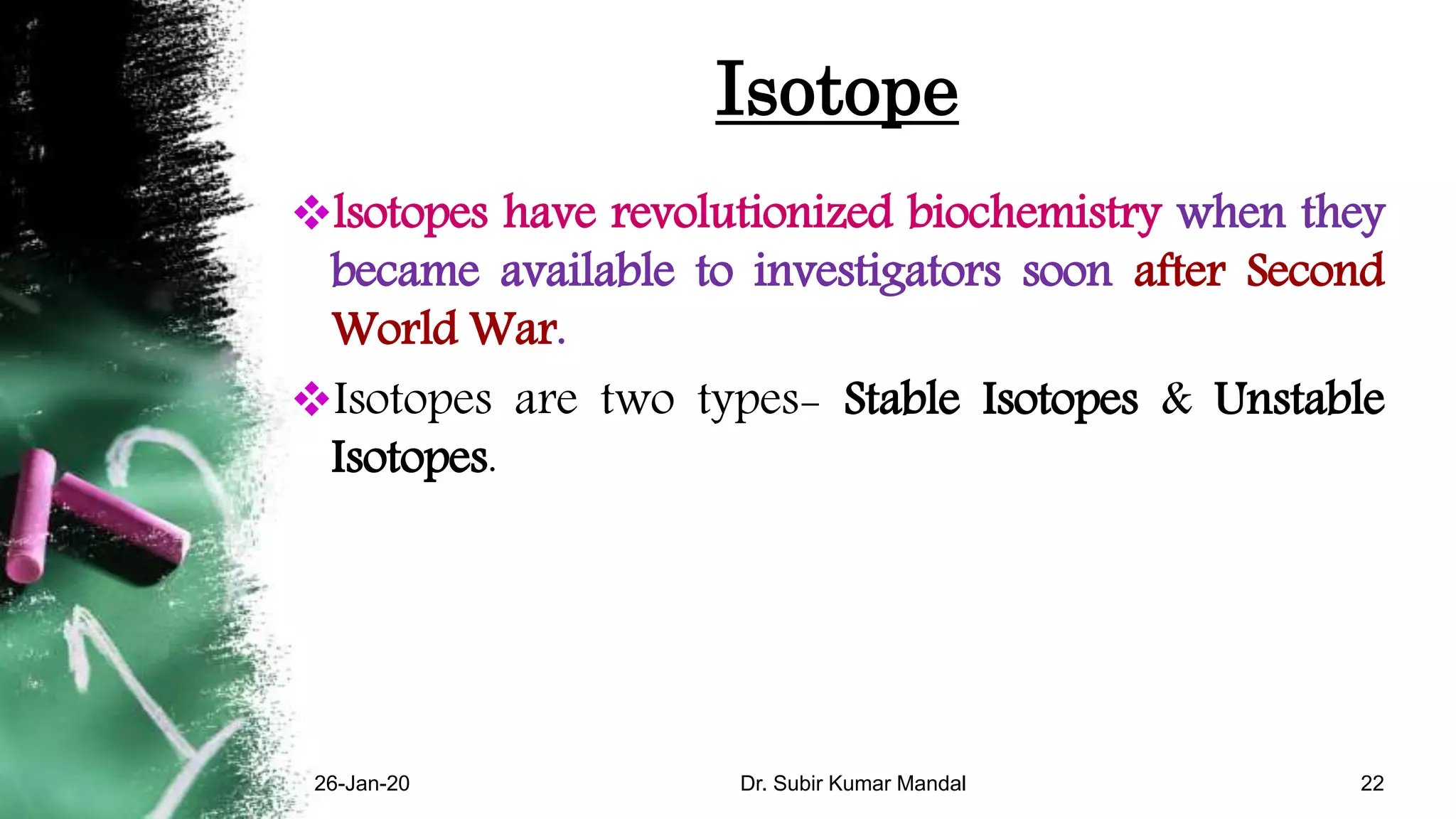 Introduction to Medical Biochemistry | PPTX