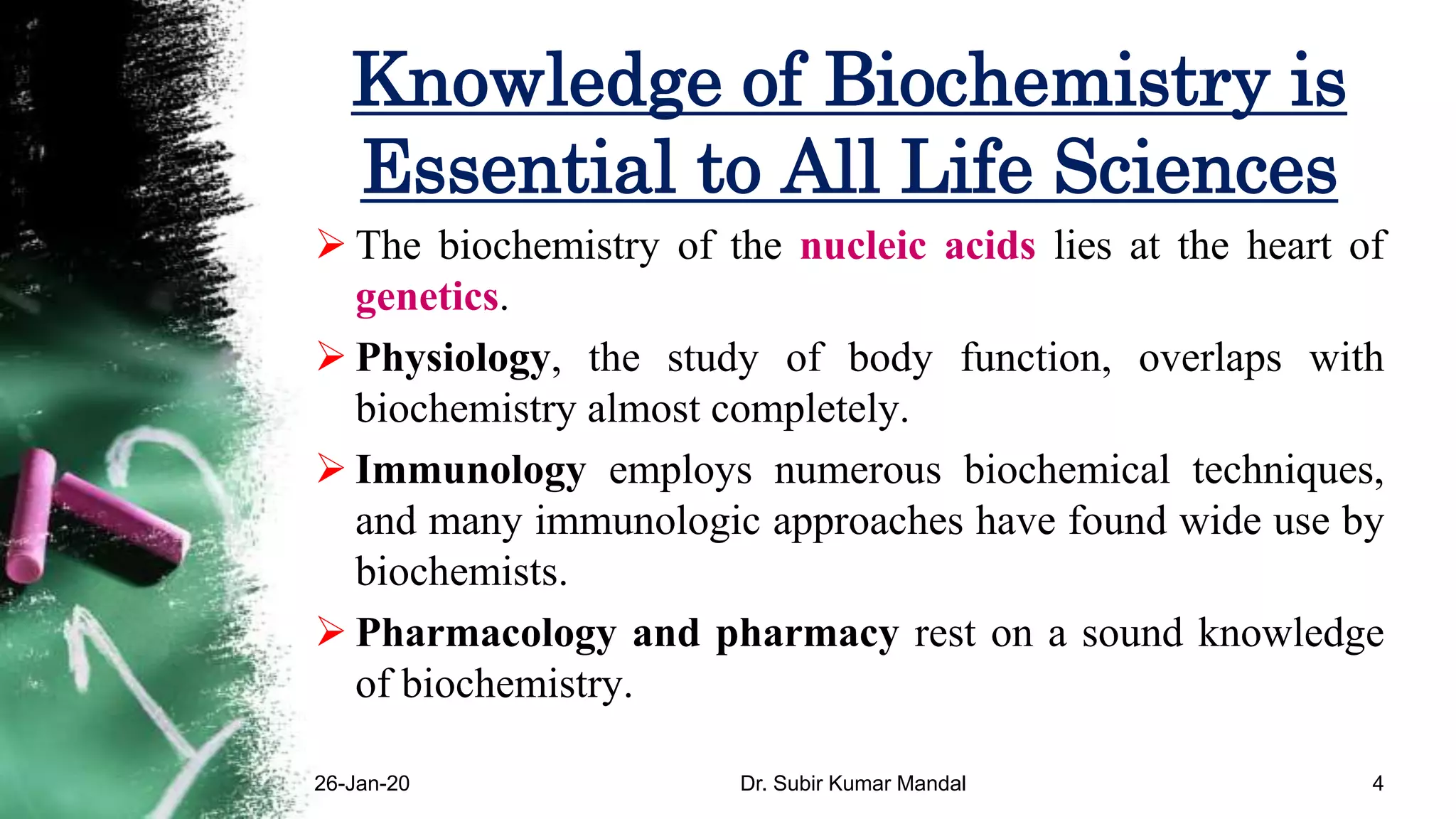 Introduction to Medical Biochemistry | PPTX