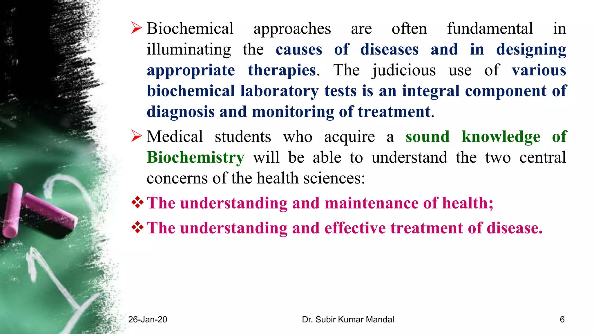 Introduction to Medical Biochemistry | PPTX
