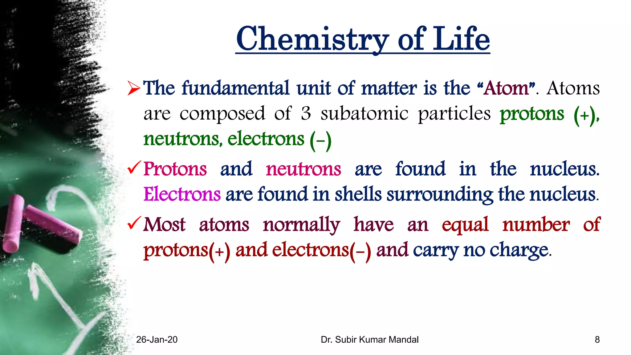 Introduction to Medical Biochemistry | PPTX
