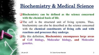 Introduction to Medical Biochemistry | PPTX