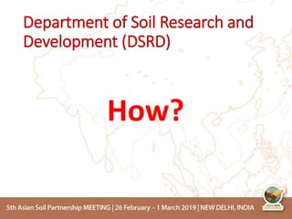 Introduction to the Center of Excellence on Soil Research in Asia ...